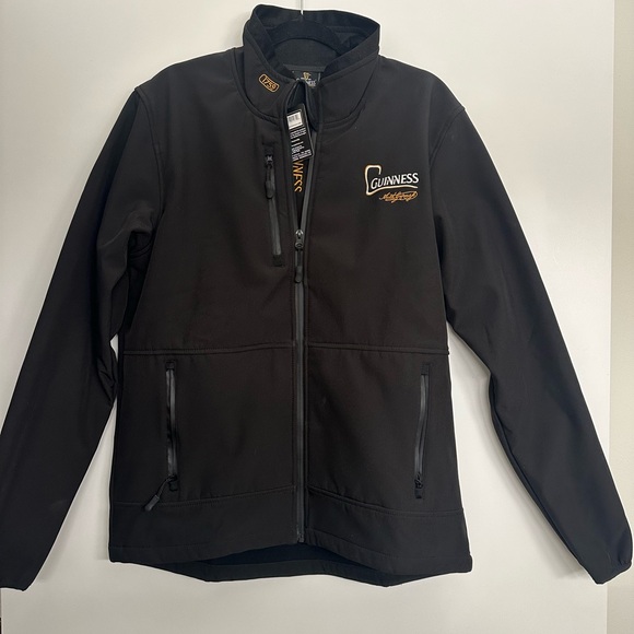 Guinness | Jackets & Coats | Guinness Black Softshell Jacket | Poshmark